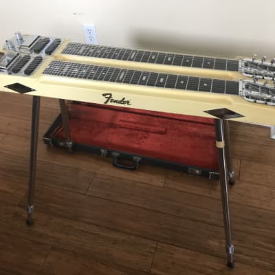 Fender Dual 8 Stringmaster Steel Guitar 1970s Blonde with | Reverb