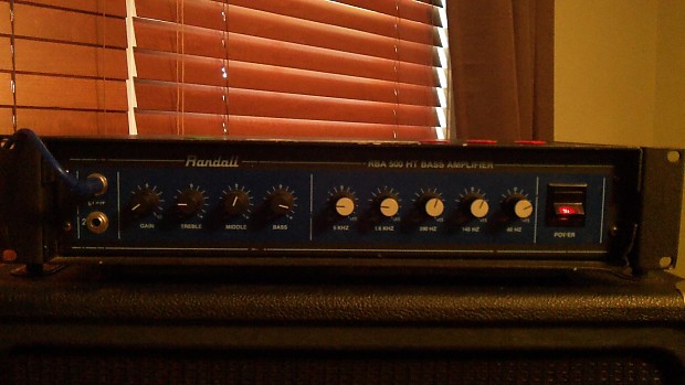 Randall RBA 500 HT 300W Bass Amp Head | Reverb