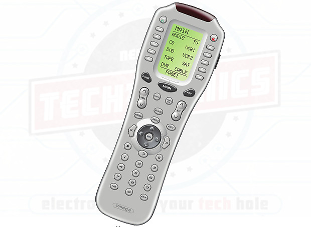 Universal Remote Control URC MX650 Omega IR RF Learning | Reverb