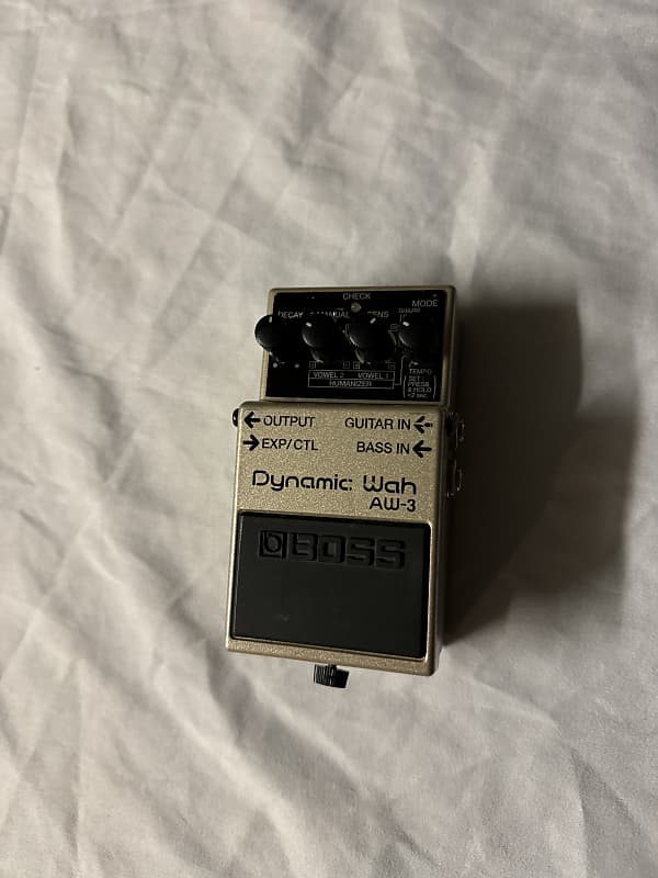 Boss AW-3 Dynamic Wah Pedal 2000 - Aztec Gold | Reverb