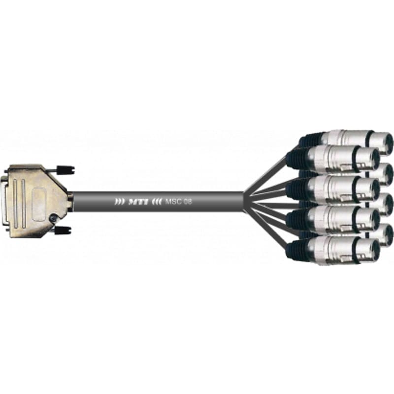 MUSIC STORE Studio Multi-Core Eco-8 [XLR (F) > D-Sub 25] 1.5m | Reverb