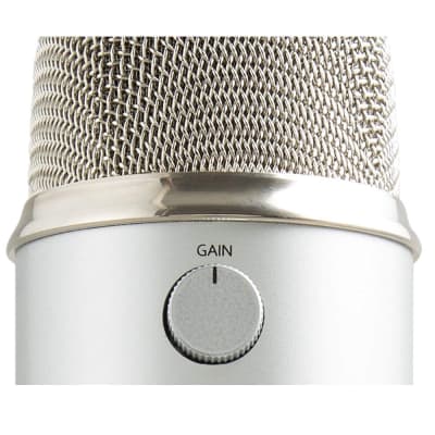 Blue Yeti Silver Professional Multi-Pattern USB Microphone | Reverb