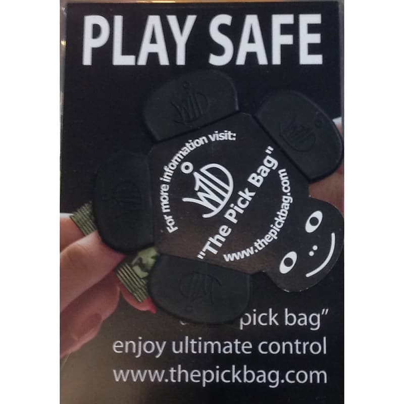 NEW THE PICK BAG TURTLE - NON-SLIP GUITAR PICK COVER - 4-PACK | Reverb