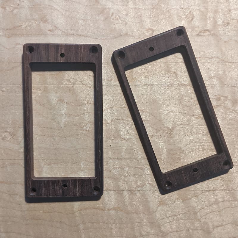 Guilford Indian Rosewood Humbucker Pickup Ring Set- Fits PRS | Reverb