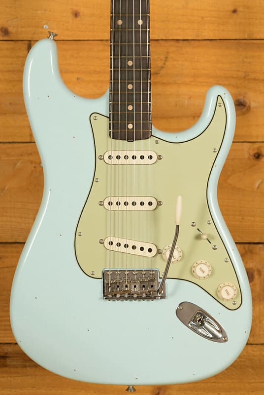 Fender Custom Shop 59 Strat | Journeyman Relic Sonic Blue | Reverb UK