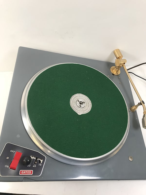 Gates Turntable CB-500 Broadcast Turntable w/ Empire | Reverb España