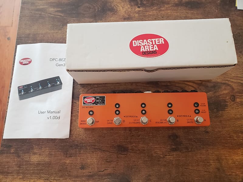 Disaster Area DPC-8EZ Gen3 Programmable Bypass Switcher with | Reverb
