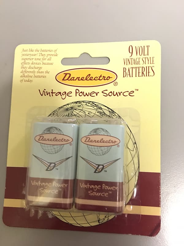 Denelectro 9 Volt Vintage Style Batteries | Reverb