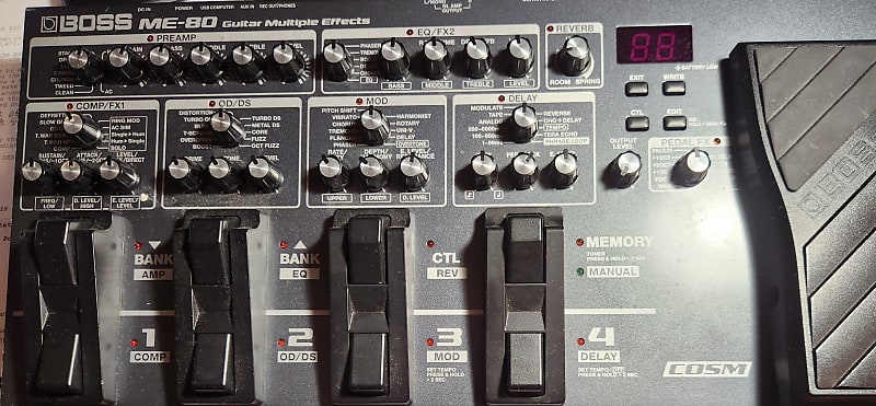 BOSS ME 80 ME80 2014 - Black | Reverb