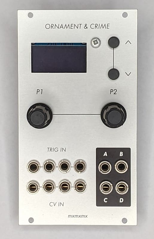 mxmxmx Ornament & Crime w/ Grayscale Panel | Reverb