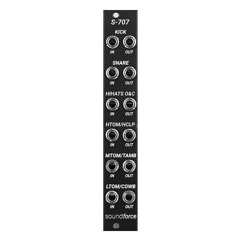 SoundForce Samples S-707 Eurorack Drum Module | Reverb