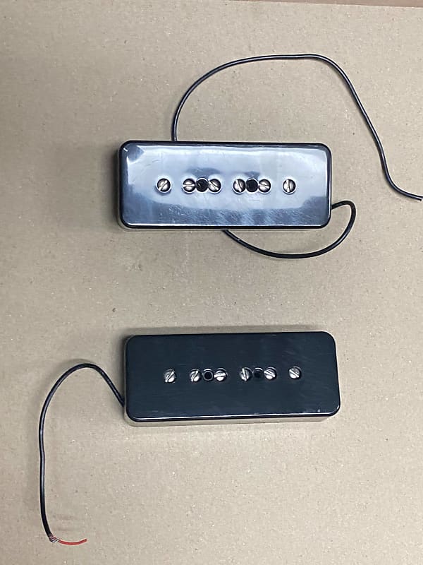 No Name P90 Pickup Set - Black | Reverb