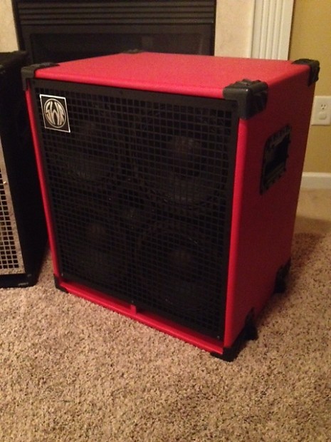 SWR/Faital Neo Goliath III custom 4x10" bass cab, new drivers | Reverb