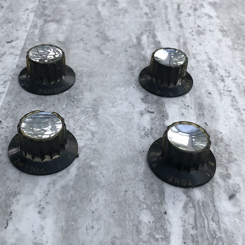 Kay Upbeat Knobs 1959 - Black | Reverb