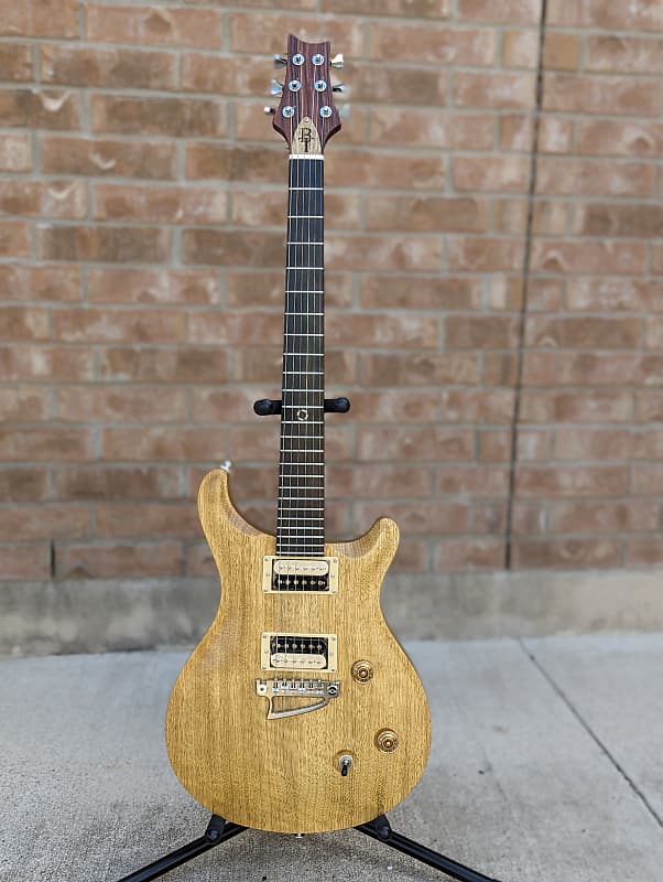 Custom PRS-Style Korina Guitar 2023 - Natural oil and wax | Reverb