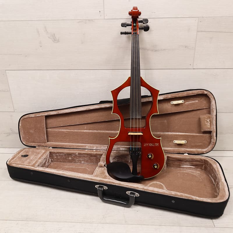 New York Pro NY PRO Electric Violin 4/4 Size w/ Case | Reverb