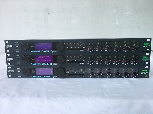 BSS FDS-366 OMNIdrive Compact Plus Loudspeaker Processor * | Reverb