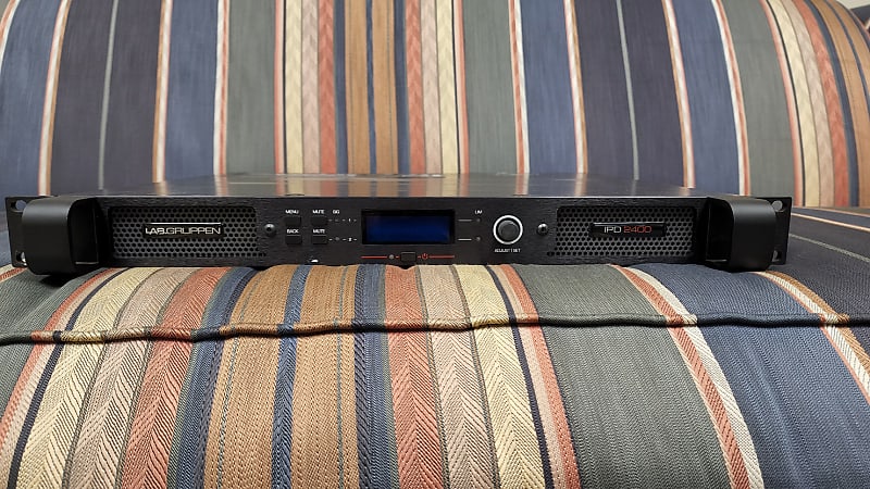 LABGRUPPEN IPD 2400-UL Compact 2,400 Watt 2-Channel DSP | Reverb