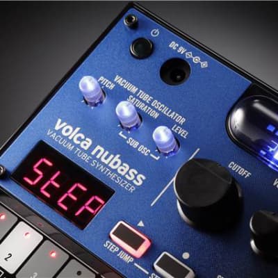 Korg Volca Nubass Vacuum Tube Synthesizer w/ Power Supply | Reverb