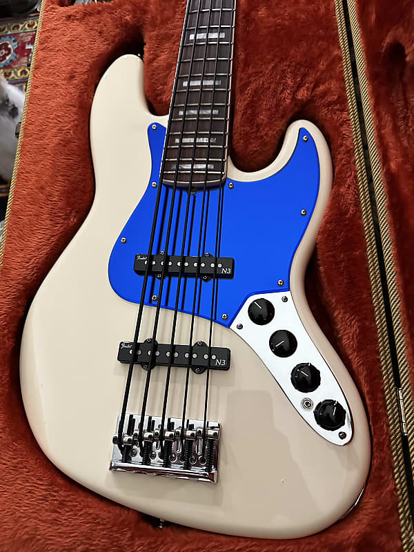 Fender 5 String Jazz Bass Active American Deluxe 2015-2016 - | Reverb