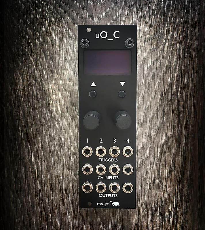 CalSynth uO_C - Micro Ornament & Crime - Matte Black Aluminum | Reverb