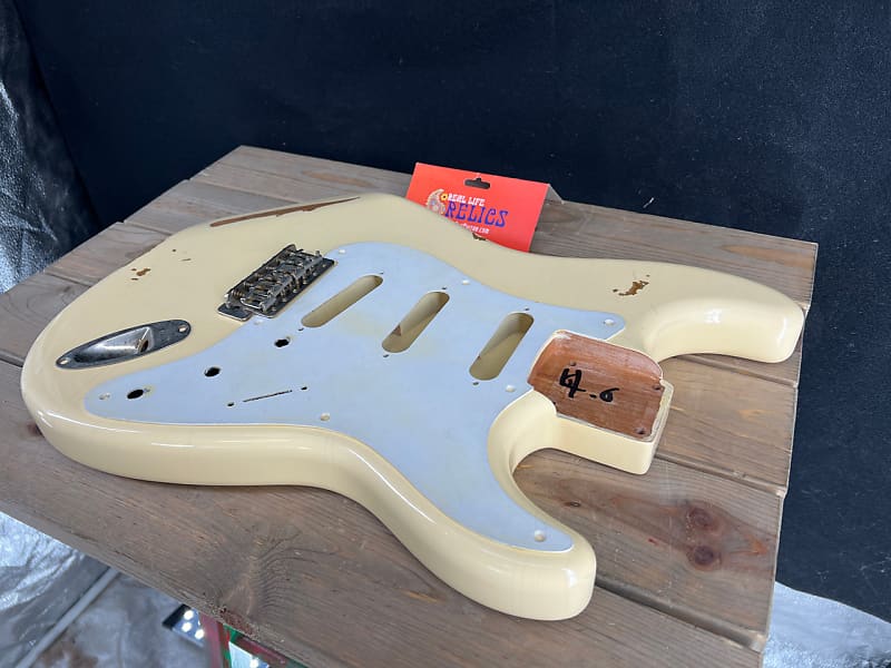 Real Life Relics Custom Class Nitro Strat® Stratocaster® Body | Reverb