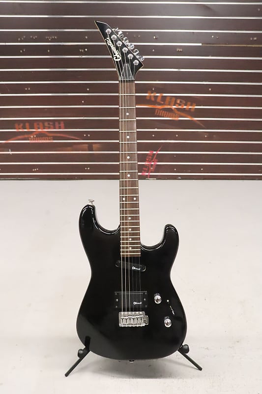 Charvette by Charvel Black 6 String Electric Guitar Vintage | Reverb