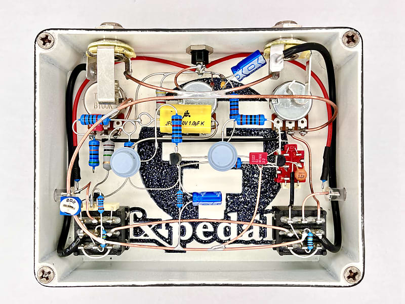 Tone Collector Custom THE SFB-1 Fuzz/Boost 2024 - Metal Etch | Reverb