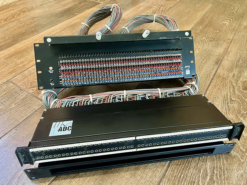 ADC 96 Bantam TT Patchbay, 48" Harness, 8 Bantam Cables, | Reverb