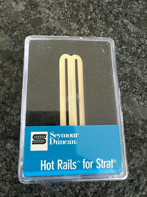 Seymour Duncan SHR-1b Hot Rails Bridge Pickup 2022 - Cream | Reverb
