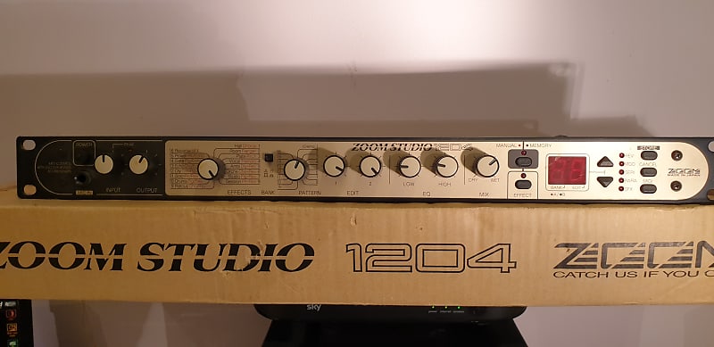 Zoom Studio 1204 Multi effects processor | Reverb