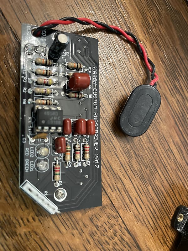 Gibson Custom Burstdriver overdrive unit 2017 Black | Reverb