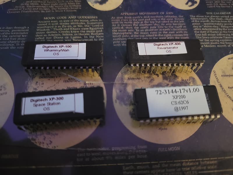 Digitech Space Station Eprom Xp100 xp200 xp300 xp400 Jetpack | Reverb