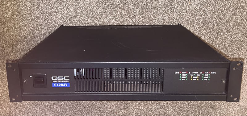 QSC CX204V 4-Channel 70V Direct Power Amplifier | Reverb