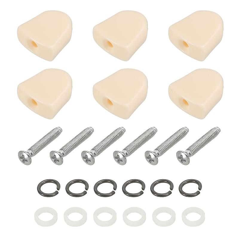 Guitar Tuning Nail Button Head Trapezoidal Acrylic Button For | Reverb