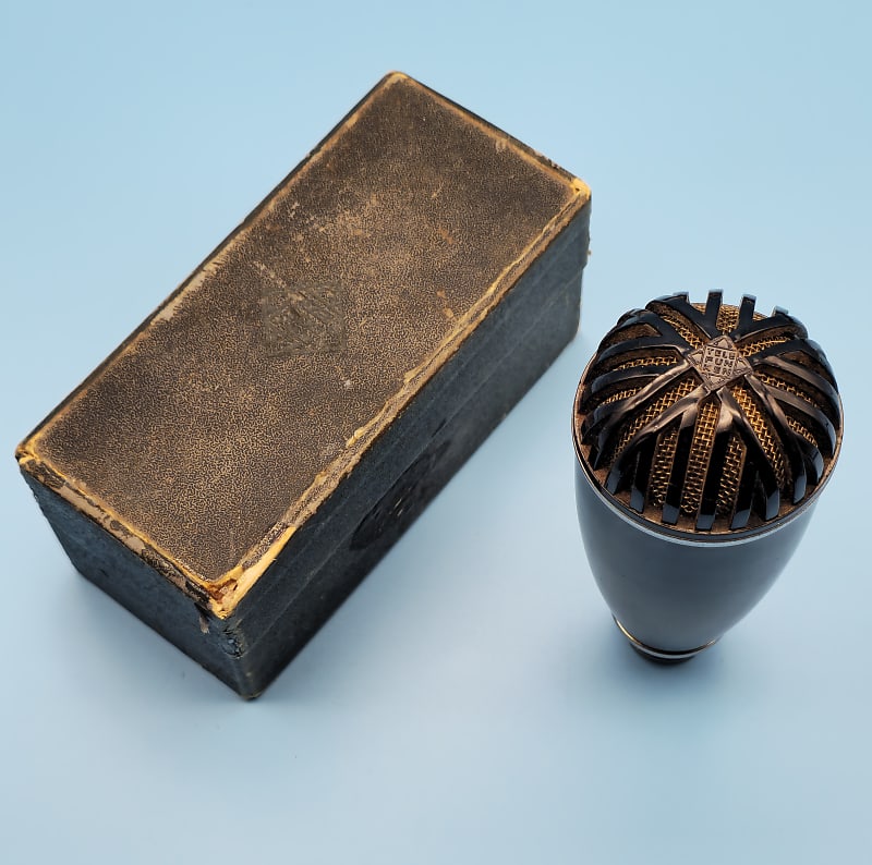 ☆Vintage 1950s Telefunken M400 Hand Microphone - Works Great | Reverb