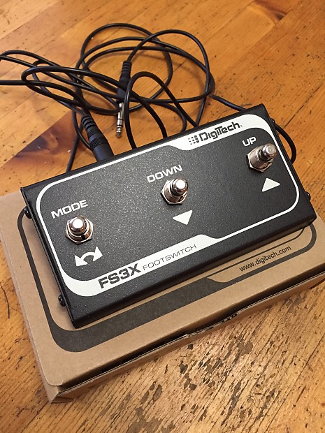 Digitech FS3X Controller Foot Switch And TRS Cable | Reverb