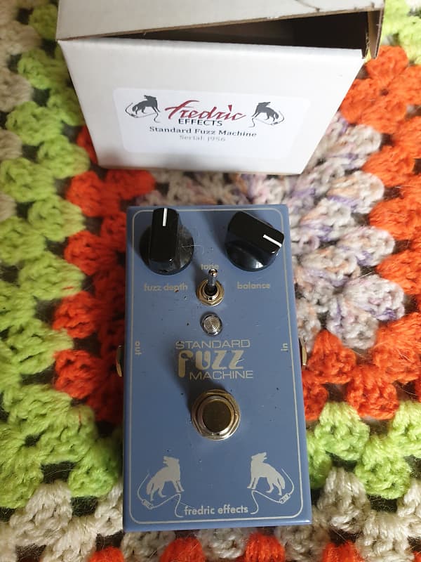 Fredric Effects Standard Fuzz Machine Guitar Effects Pedal | Reverb