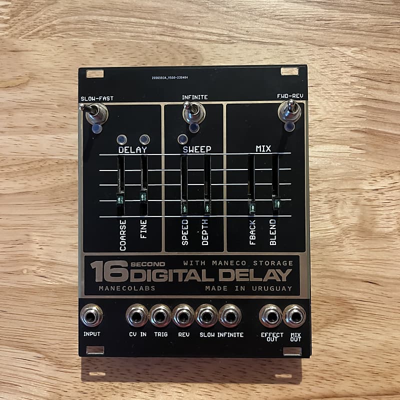 Maneco Labs 16 Second Delay Module | Reverb