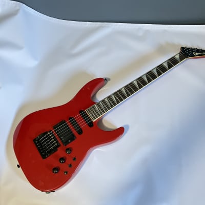 1986-87 Charvel Jackson Model 6 Neck Thru Ferrari Red 6 | Reverb