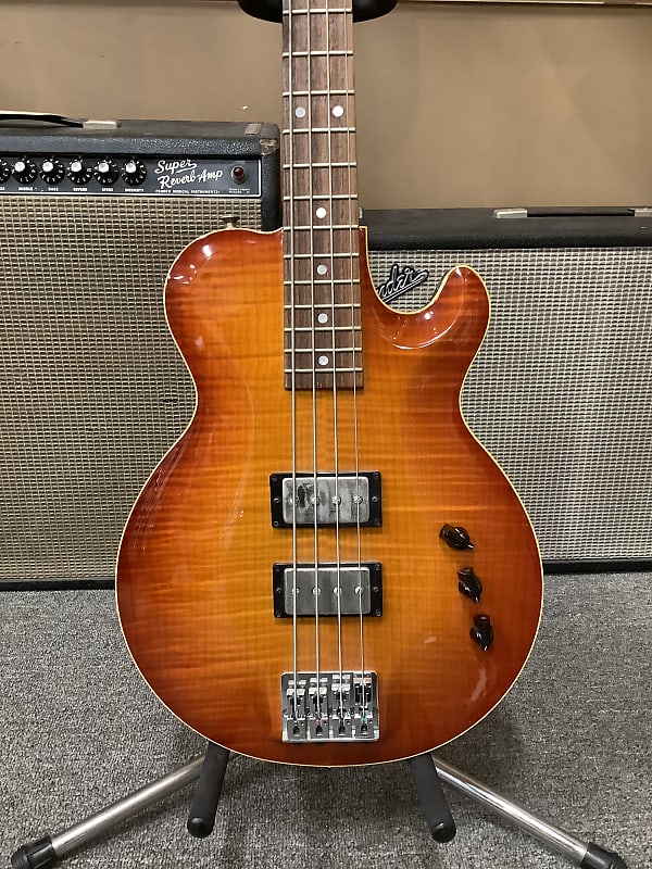 Hamer Single Cut Bass Sunburst | Reverb