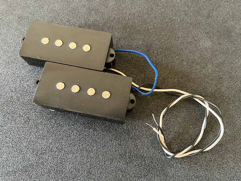 Fender Precision Bass Split Coil Pickup 1994 - Black | Reverb