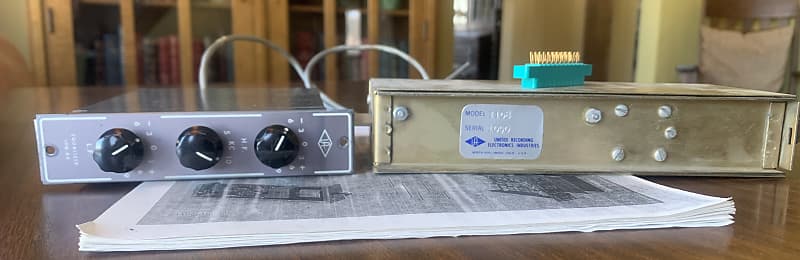 Vintage 70s Universal Audio 1108 Recording Studio Microphone | Reverb