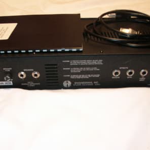 SWR Bass 350 RedFace Pre-Fender Tube preamp 350 watt amp head | Reverb