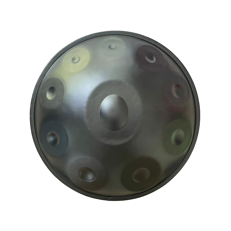 Jam Music 10 Notes Handpan 22' Inch Steel Black Hand Drum In | Reverb