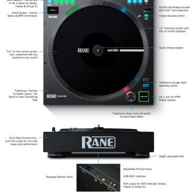 Rane Twelve MKII DJ Turntable Controller | Reverb