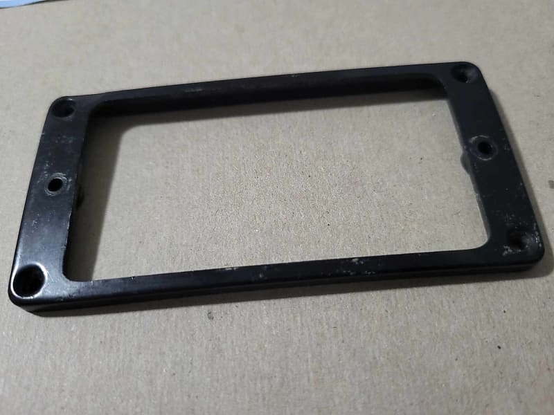 Vintage Gibson black pick up ring trim ring mounting ring for | Reverb