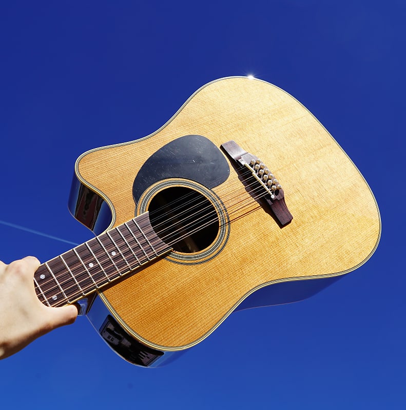 Takamine EF400SC TT 12-String Acoustic Electric Guitar w/ | Reverb