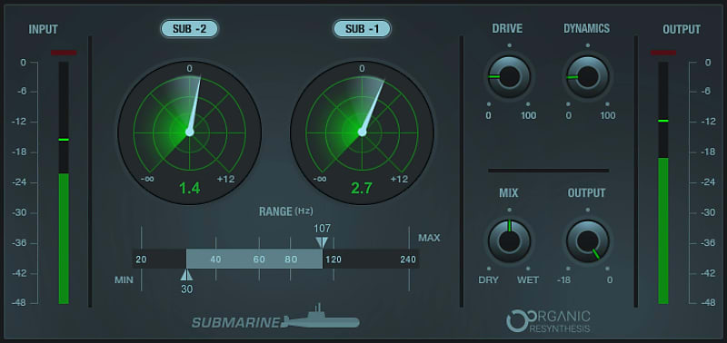 Waves Submarine Sub-Bass and Dual Subharmonic Generator | Reverb