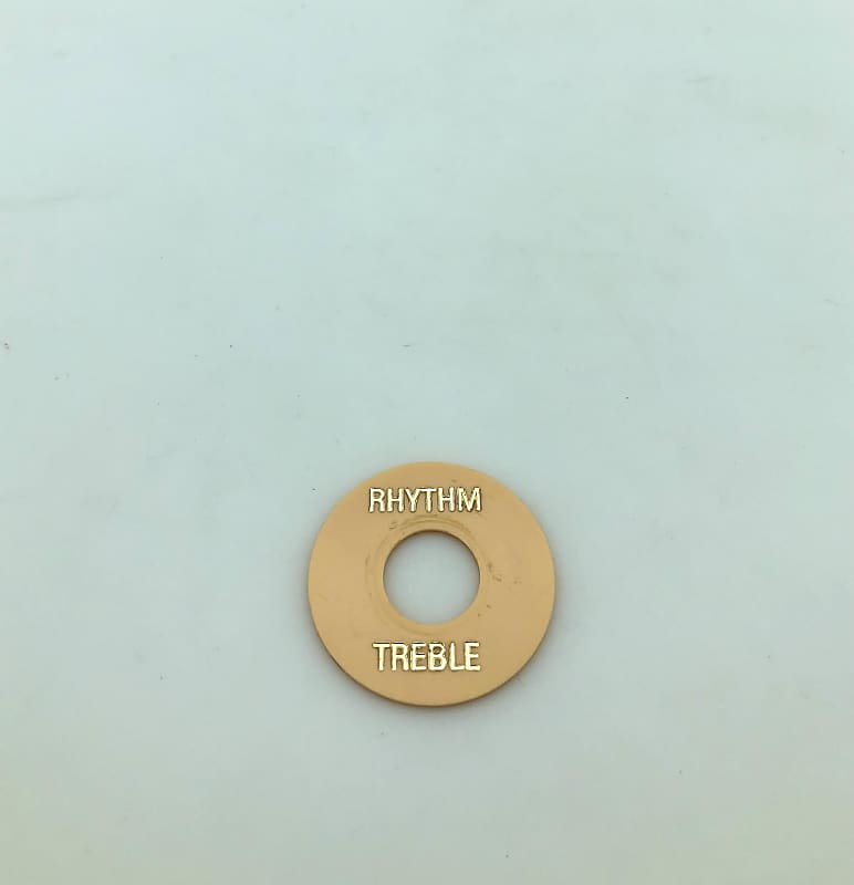 Gibson Les Paul Toggle Switch Washer Poker Chip 2000’s+ Creme | Reverb